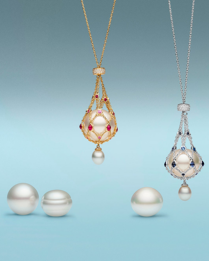 Pearl Jewellery | Lavalier Pearl Necklaces and Earrings