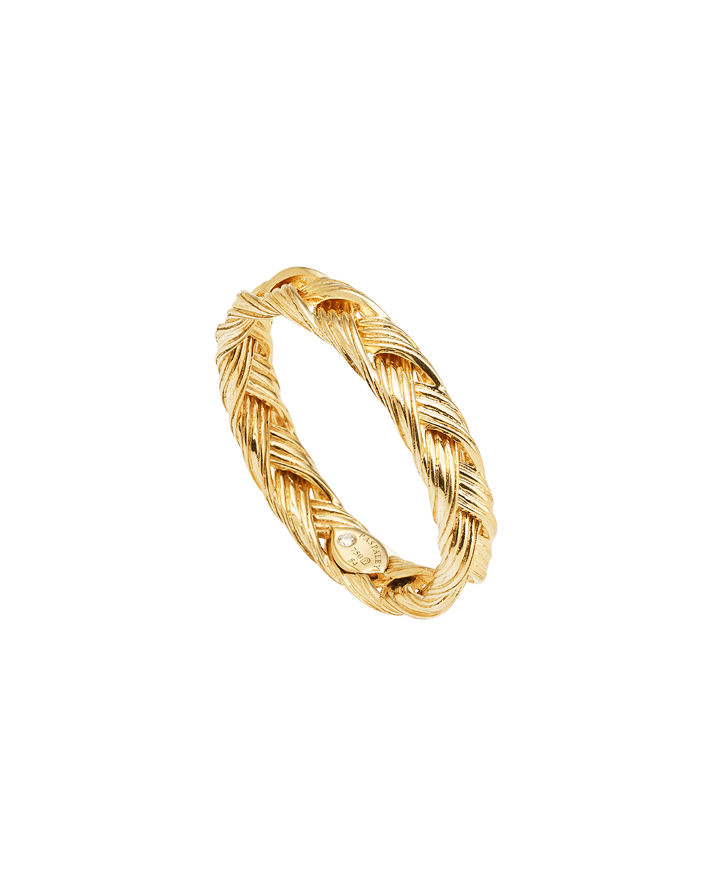 Pandanus Weave Ring | Yellow Gold