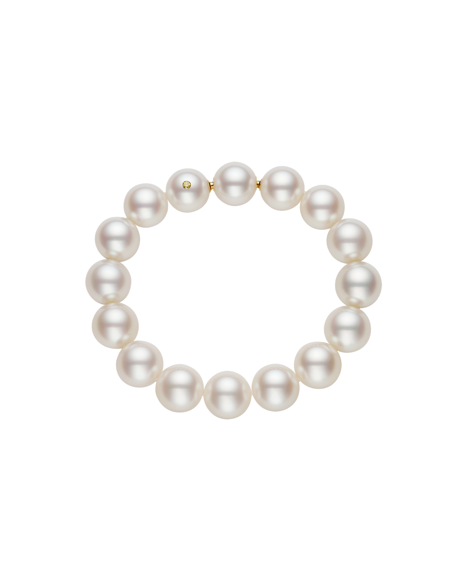 Paspaley Strand Of The Harvest Pearl Bracelet | 13mm Round Pearls and
