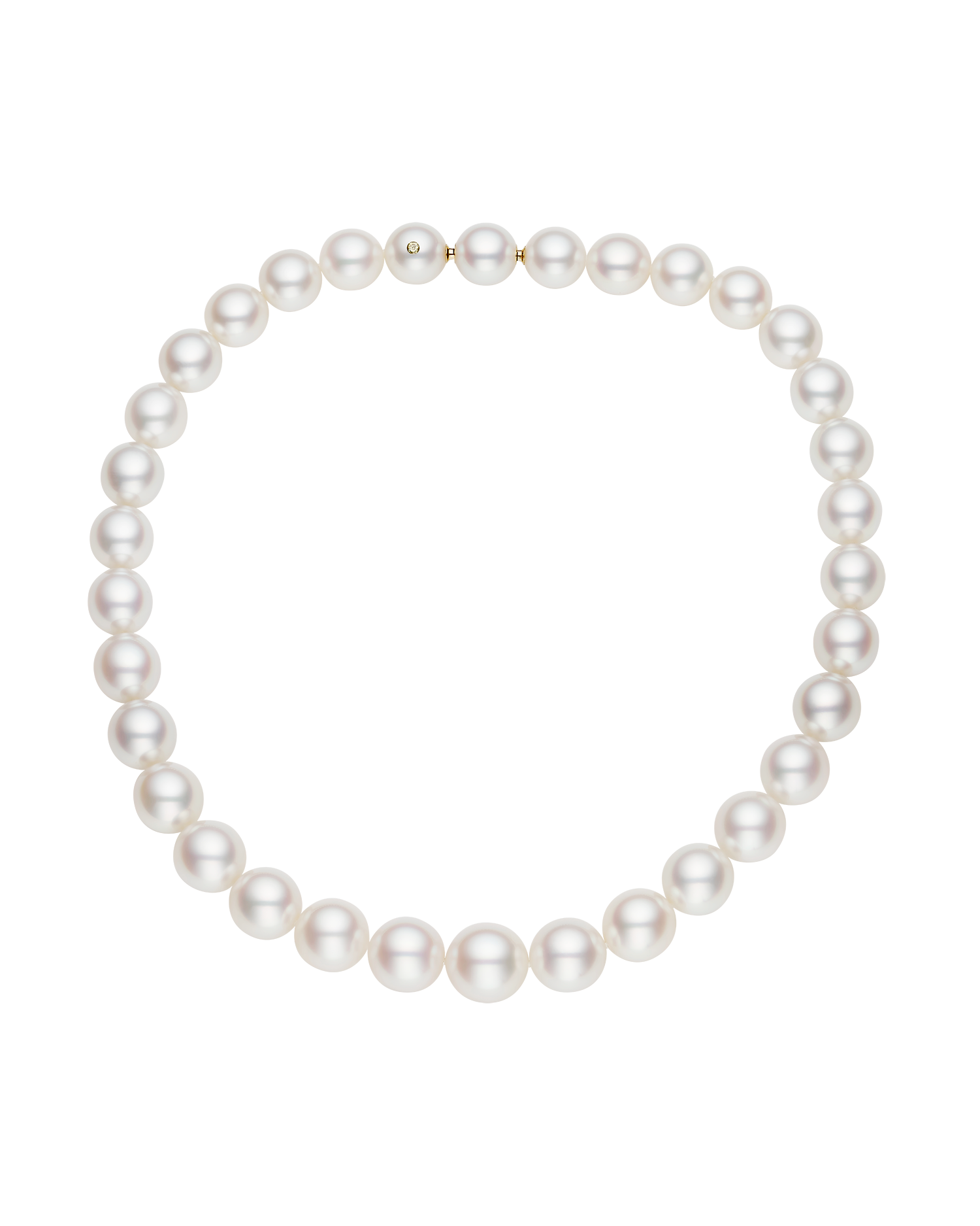 Paspaley Strand Of The Harvest Pearl Necklace | 12-14mm Semi-Round Pea