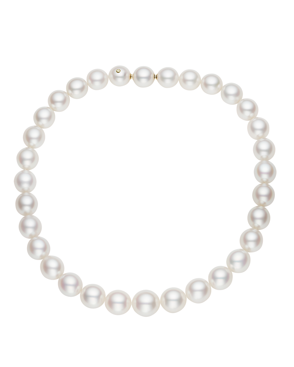 Paspaley Strand Of The Harvest Pearl Necklace | 12-14mm Oval Pearls an