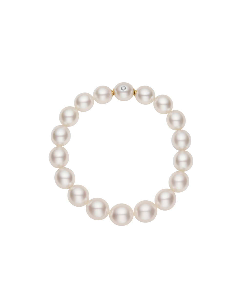 Paspaley Oval Pearl Strand Bracelet | 10-11mm Oval Pearls and Paspaley
