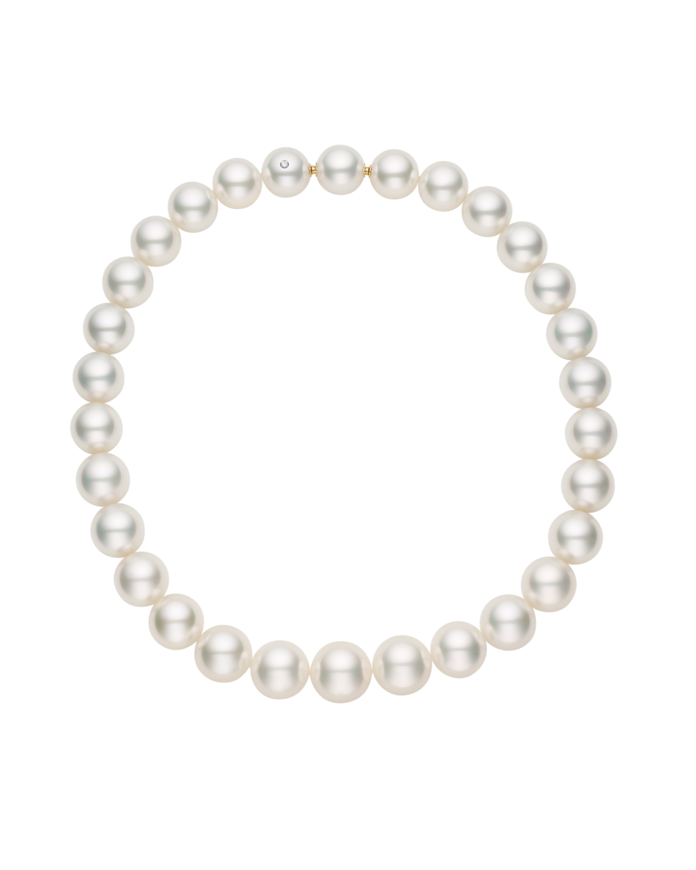 Paspaley Round Pearl Strand Necklace | 13-16mm Round Pearls and Paspal