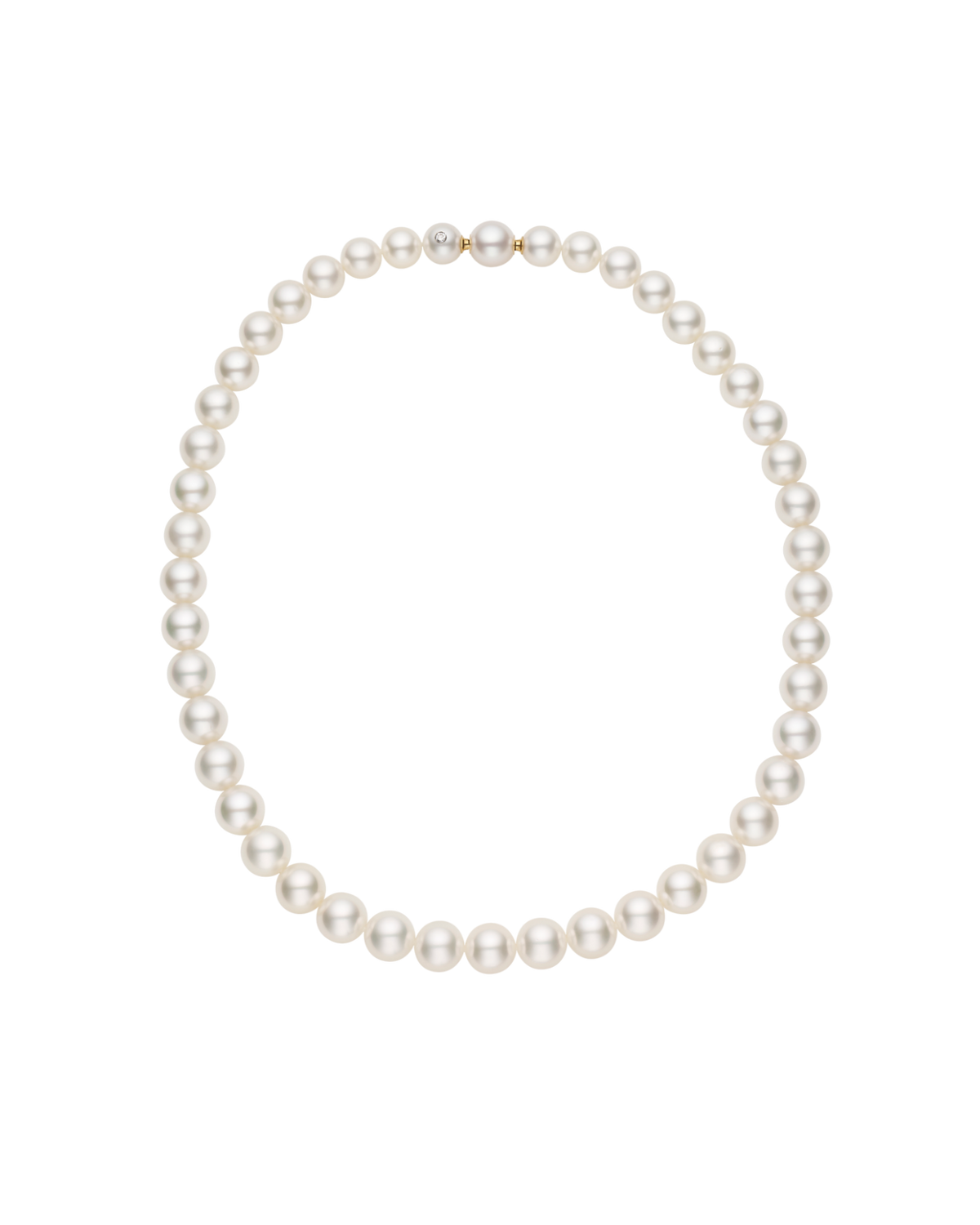 Paspaley Round Pearl Strand Necklace | 8-9mm Round Pearls and Paspaley