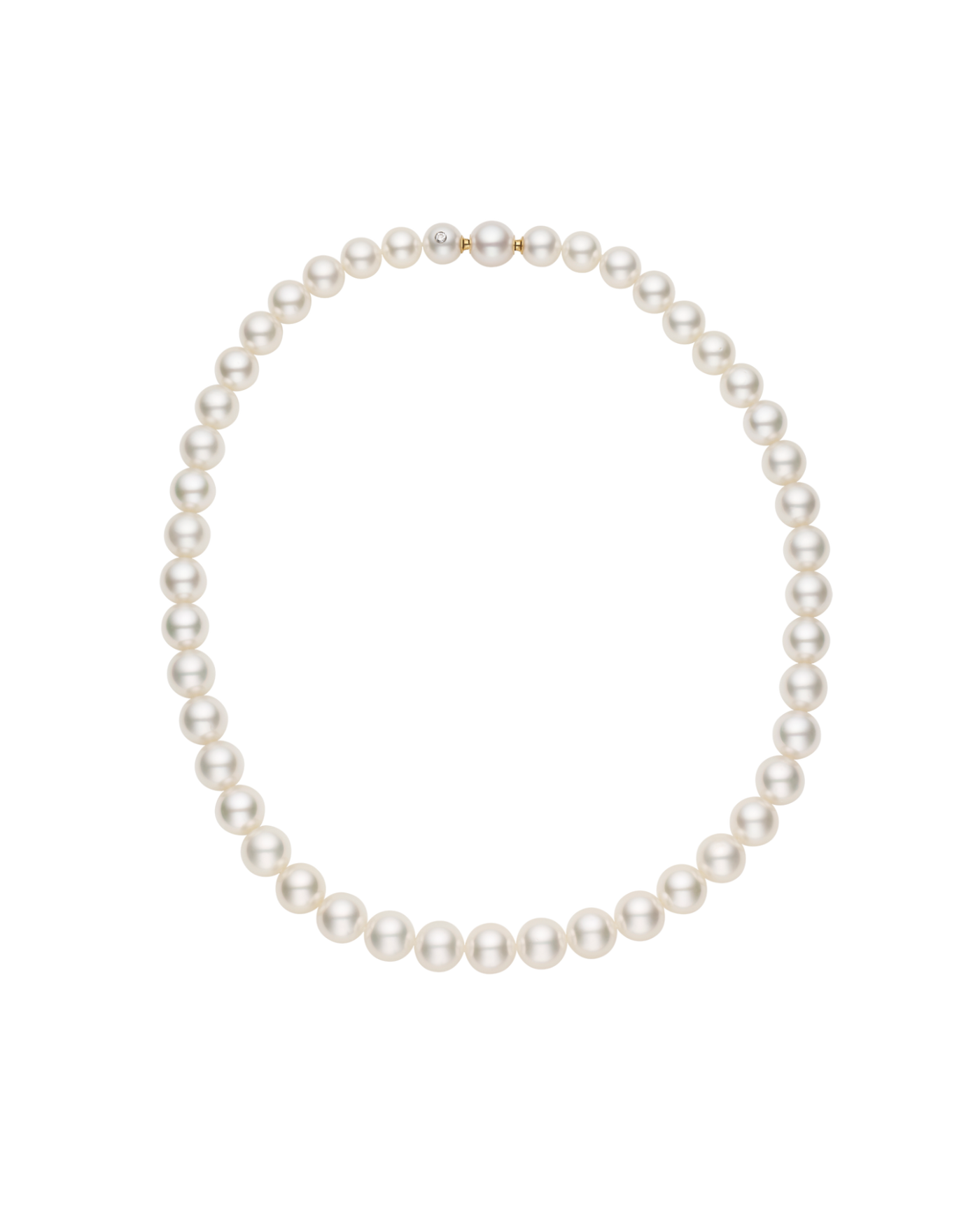 Paspaley Round Pearl Strand Necklace | 8-9mm Round Pearls and Paspaley