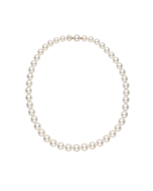 Paspaley Round Pearl Strand Necklace | 8-9mm Round Pearls and Paspaley