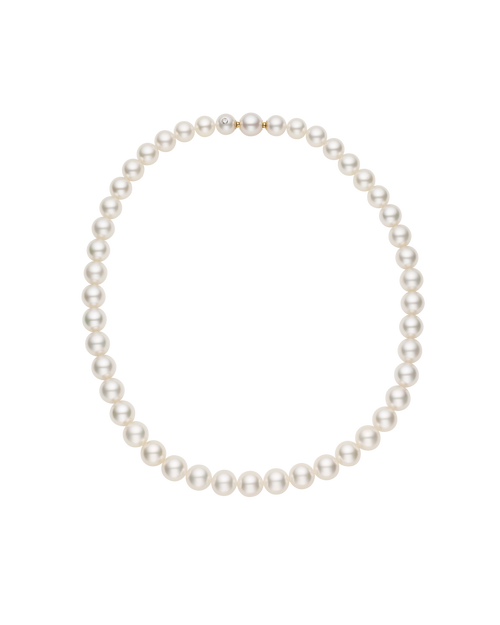Paspaley Round Pearl Strand Necklace | 8-9mm Round Pearls and Paspaley