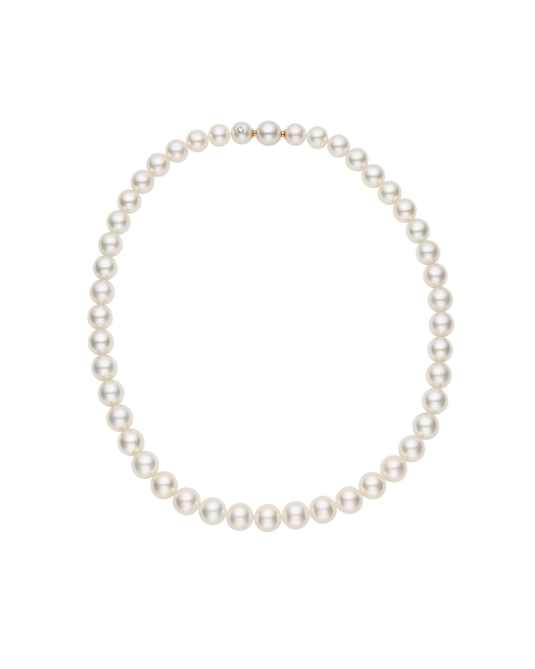Paspaley Round Pearl Strand Necklace | 8-9mm Round Pearls and Paspaley