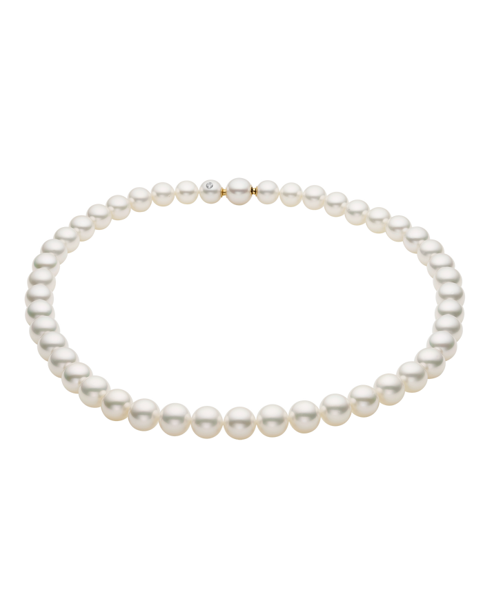 Paspaley Round Pearl Strand Necklace | 8-9mm Round Pearls and Paspaley
